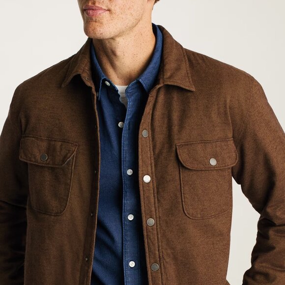 Bonobos | Jackets & Coats | Nwt 79 Bonobos Flannel Quilted Shirt Jacket ...